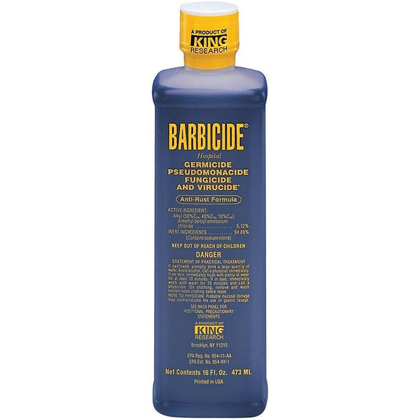 Barbicide Barber Salon Disinfectant Concentrated Liquid 16 oz – Karlash