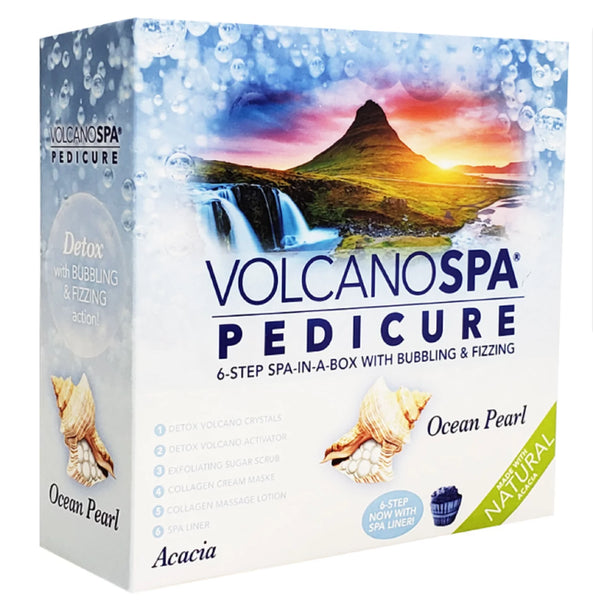 La Palm Volcano Spa Pedicure 6 Step Kit - Ocean Pearl – Karlash