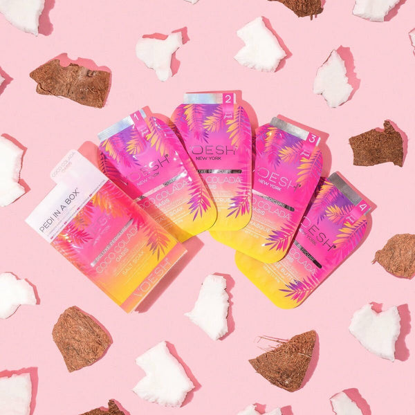 Voesh Pedi In A Box 4 Step Pedicure Coco Colada Oasis – Karlash
