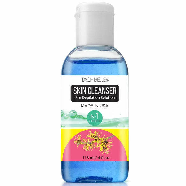 Tachibelle Skin Cleanser Pre-Depilation Solution Formulated with Hazel ...